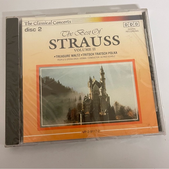 Madacy | Media | Vintage The Best Of Strauss Cd Volume 2 Nwt | Poshmark